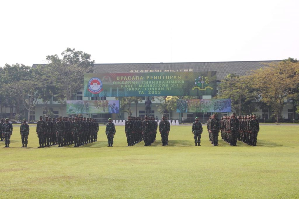 Rektor Unhan RI Resmi Menutup Pendidikan Dasar Militer Chandradimuka ...