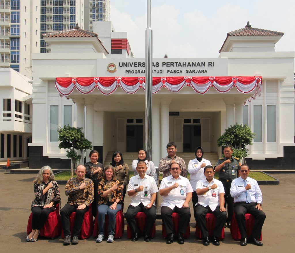 Rektor Unhan RI Terima Kunjungan Audiensi Kerjasama Purnomo Yusgiantoro Center (PYC) dan Heriot ...