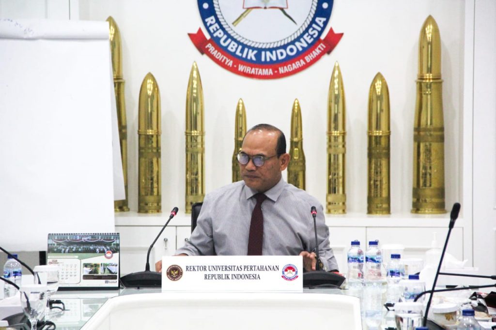 Rektor Universitas Pertahanan Indonesia Menerima Kunjungan Audiensi Direktur PT. Solusi Intek ...