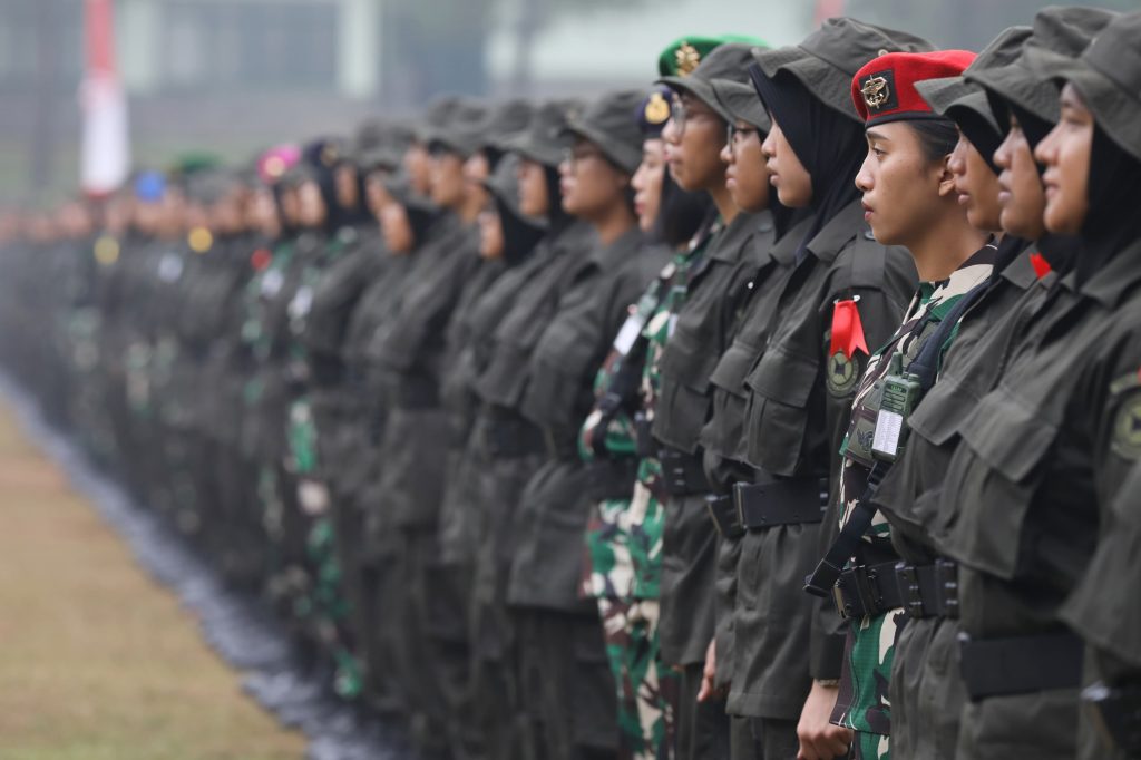 Rektor Unhan RI Membuka Langsung Pendidikan Dasar dan Latihan Militer ...