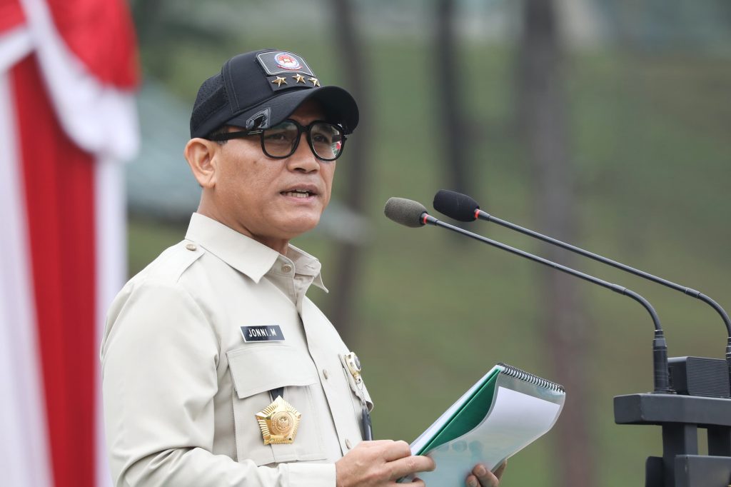 Rektor Unhan RI Membuka Langsung Pendidikan Dasar dan Latihan Militer Sarjana Penggerak ...