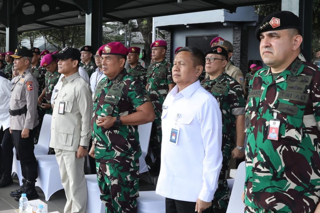 Rektor Unhan RI Hadiri Upacara Pembukaan Pendidikan Dasar Militer SPPI ...
