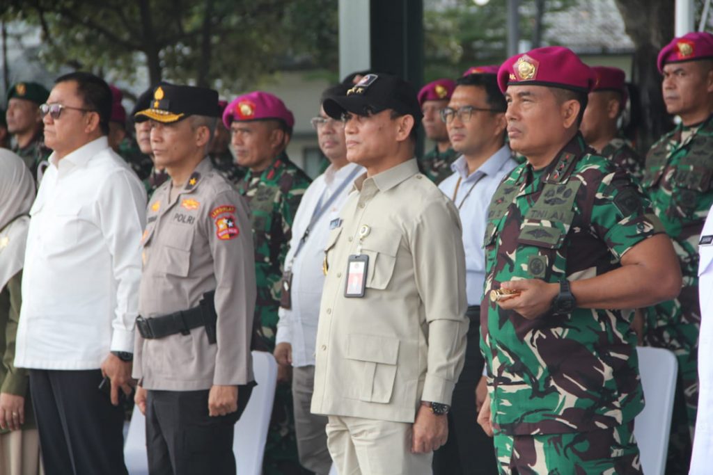 Rektor Unhan RI Hadiri Upacara Pembukaan Pendidikan Dasar Militer SPPI ...
